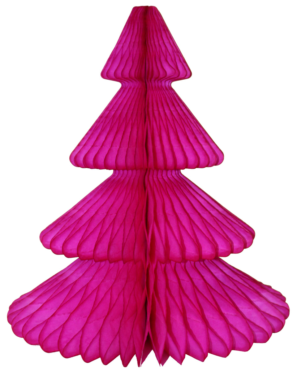 12 Inch Honeycomb Paper Christmas Tree - Made in USA - 20+ Colors ...