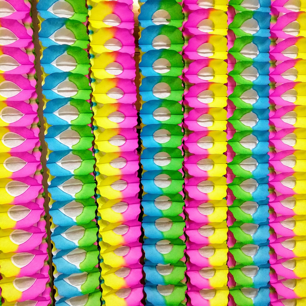 Rainbow Party Garlands - Made in USA – Devra Party Art