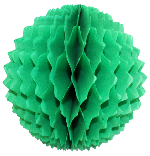 Small 7 Inch Honeycomb Spike Ball Decoration (3-pack) - Solid Colors ...