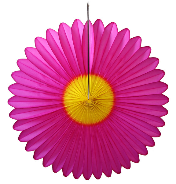 20 Inch Tissue Paper Daisy Fans - MULTIPLE OPTIONS – Devra Party Art
