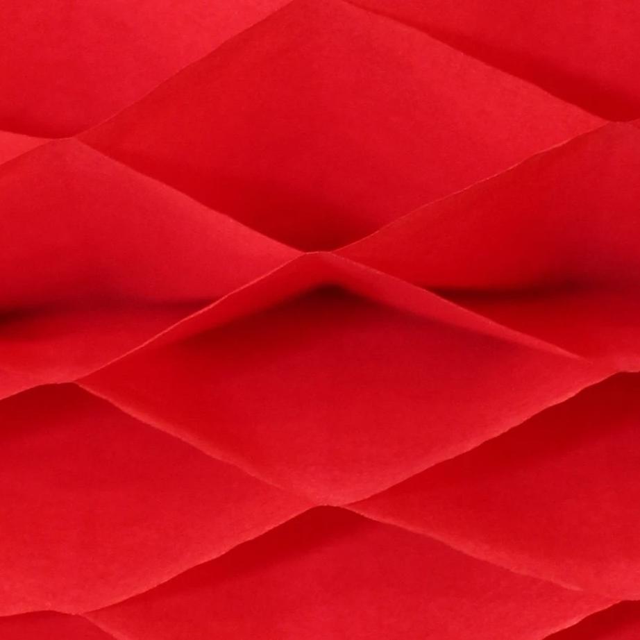 Red Honeycomb Craft Paper - Made in USA – Devra Party Art