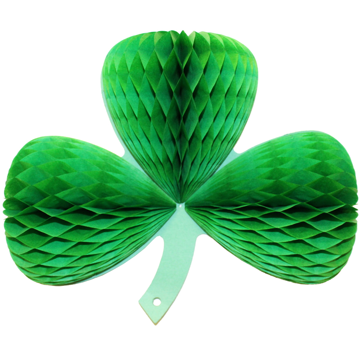 13 Inch Honeycomb Shamrock - MULTIPLE PACK OPTIONS – Devra Party Art