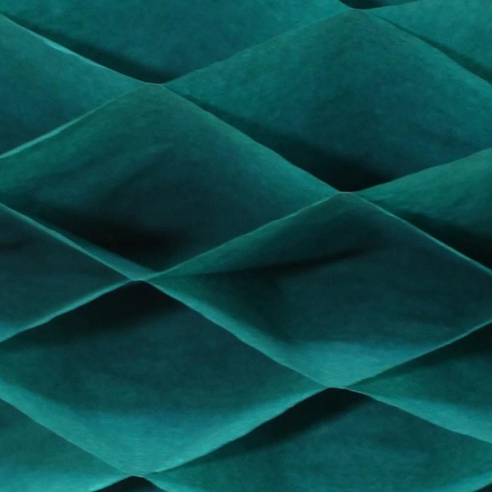 Teal Honeycomb Craft Paper - Made in USA – Devra Party Art