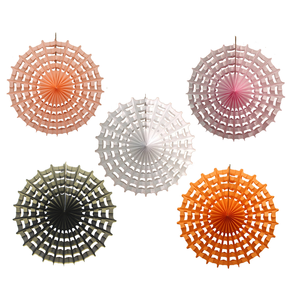 27 Inch Halloween Web Fan, 3-pack - Made in USA – Devra Party Art